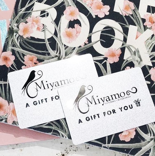 Purchase Gift Card – Miyamo Boutique